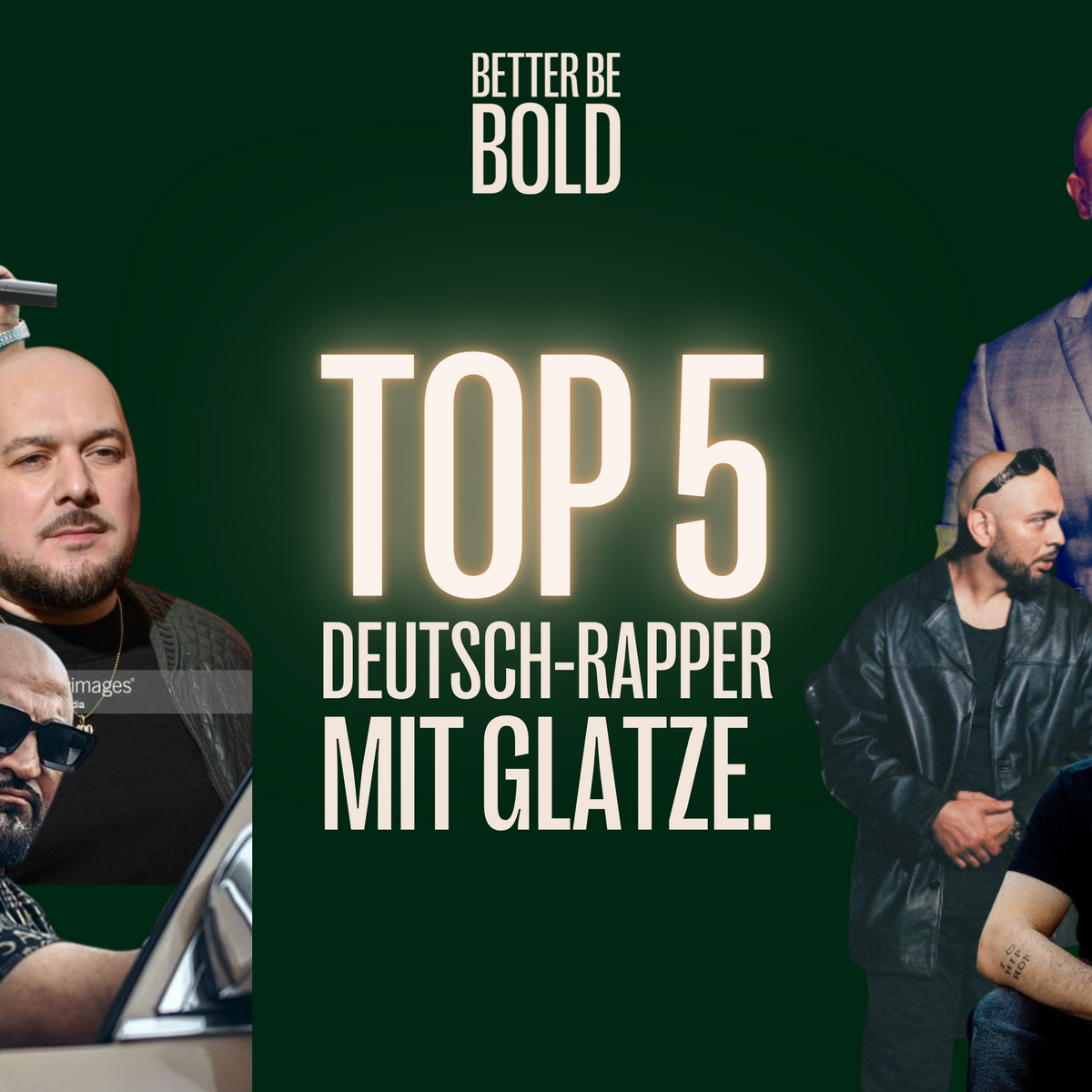 Top 5 bald German rappers – BETTER BE BOLD®