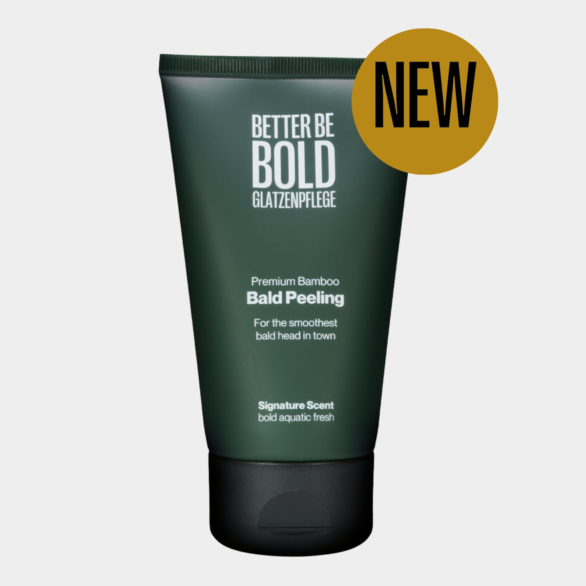 Bald head scrub with bamboo fibers (anti-shine effect) – BETTER BE BOLD®