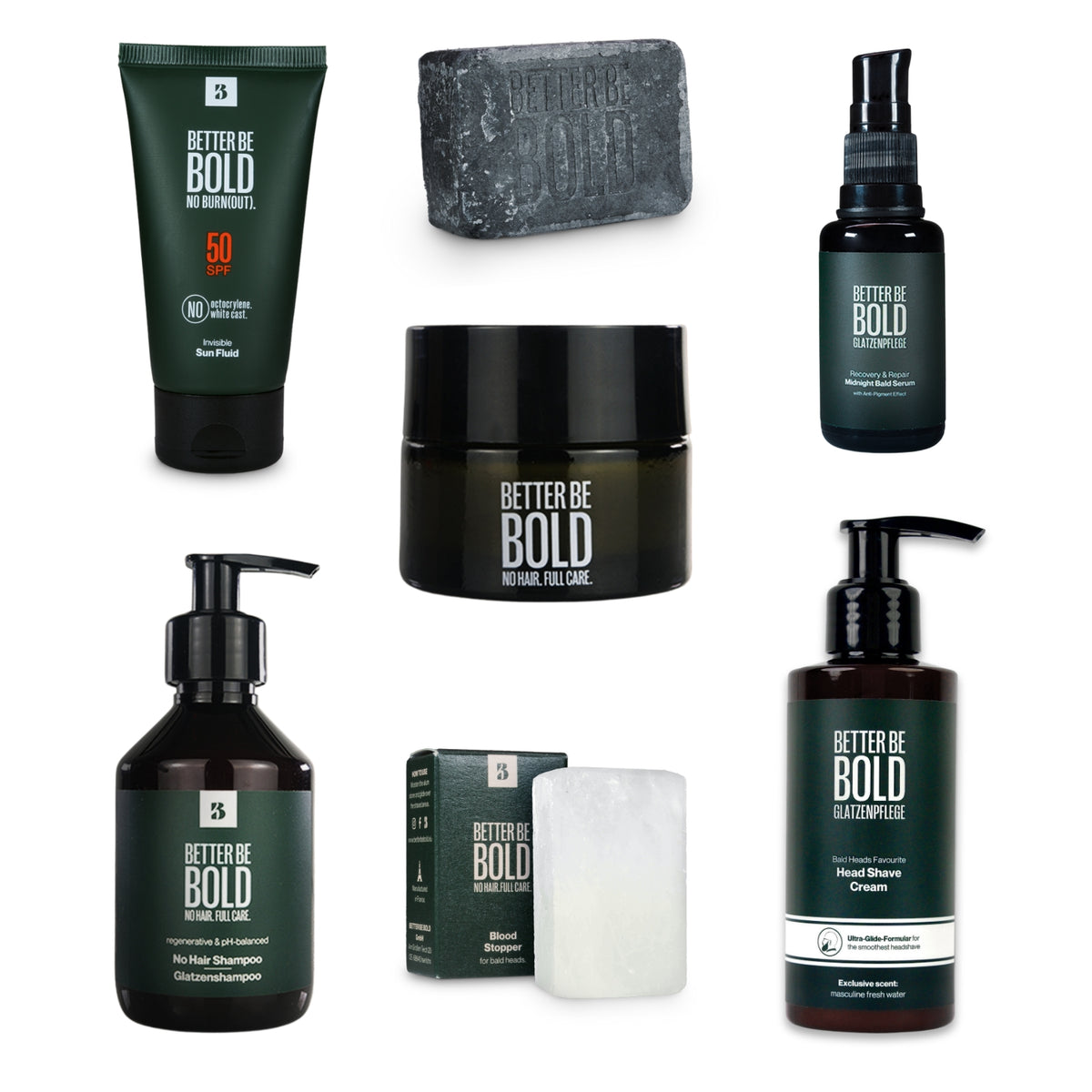 "The Ultimate" Bald Care Set from BETTER BE BOLD – BETTER BE BOLD®