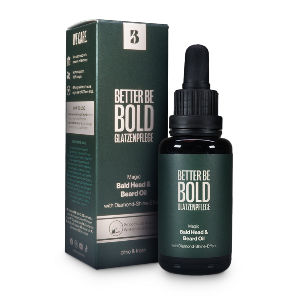 Magic Bald Head and Beard Oil – Beard oil and bald head care with a ...